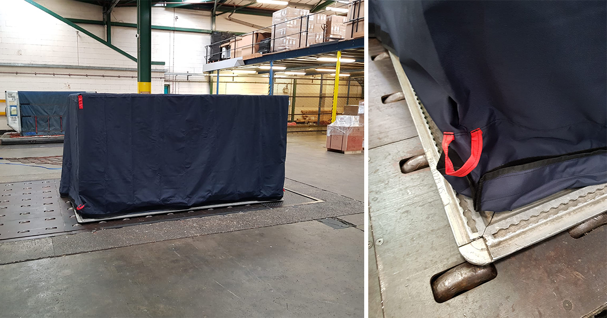 Reusable waterproof pallet and load covers