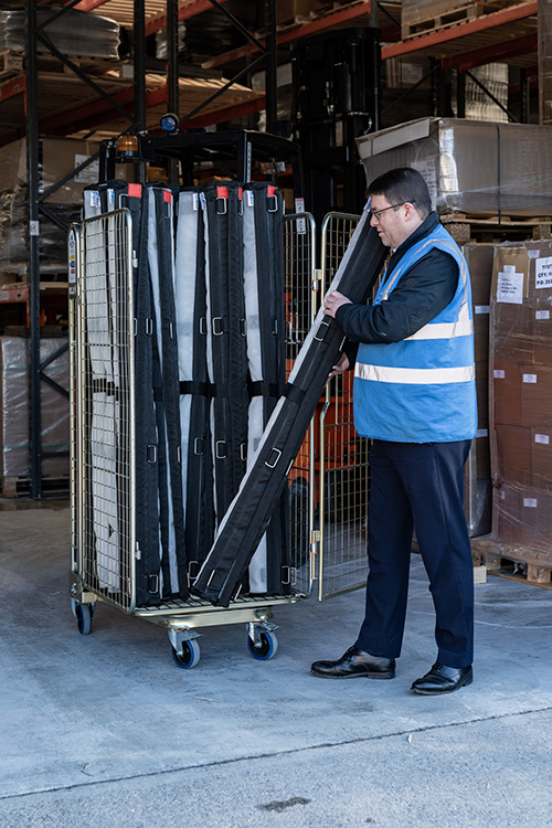 CARGOWRAP reusable pallet wrap shrink wrap alternative to pallet wrap film