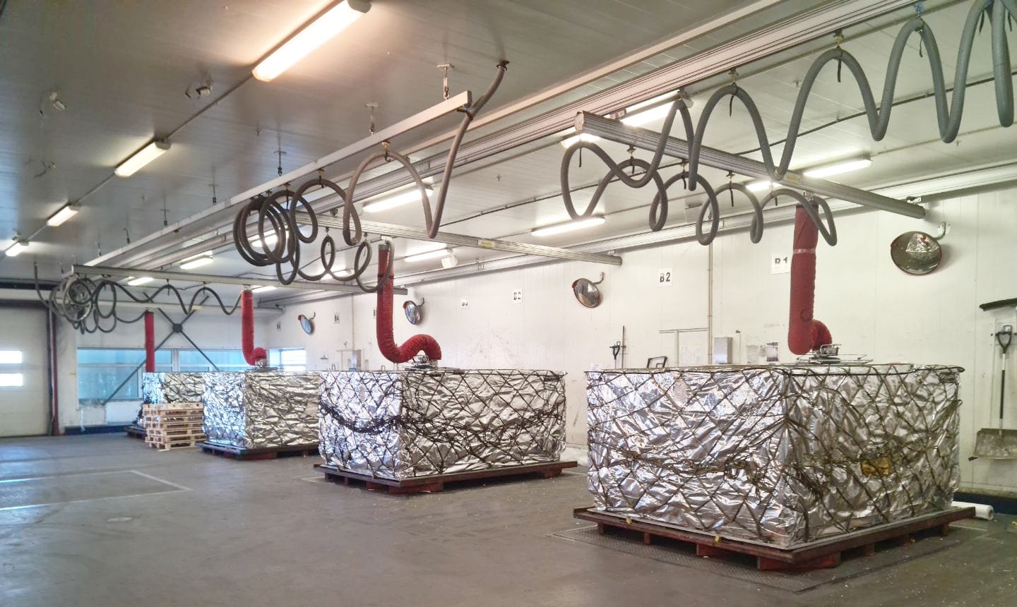 PMC Air Freight Pallets Thermal Protection