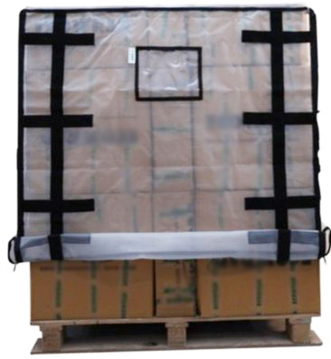 Reusable waterproof pallet and load covers
